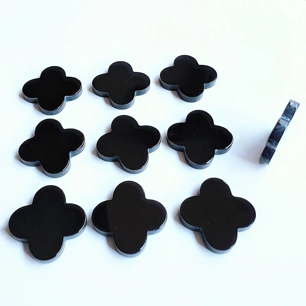 Бусины из черного оникса WEBTOCY 200 шт. 12mm qty50