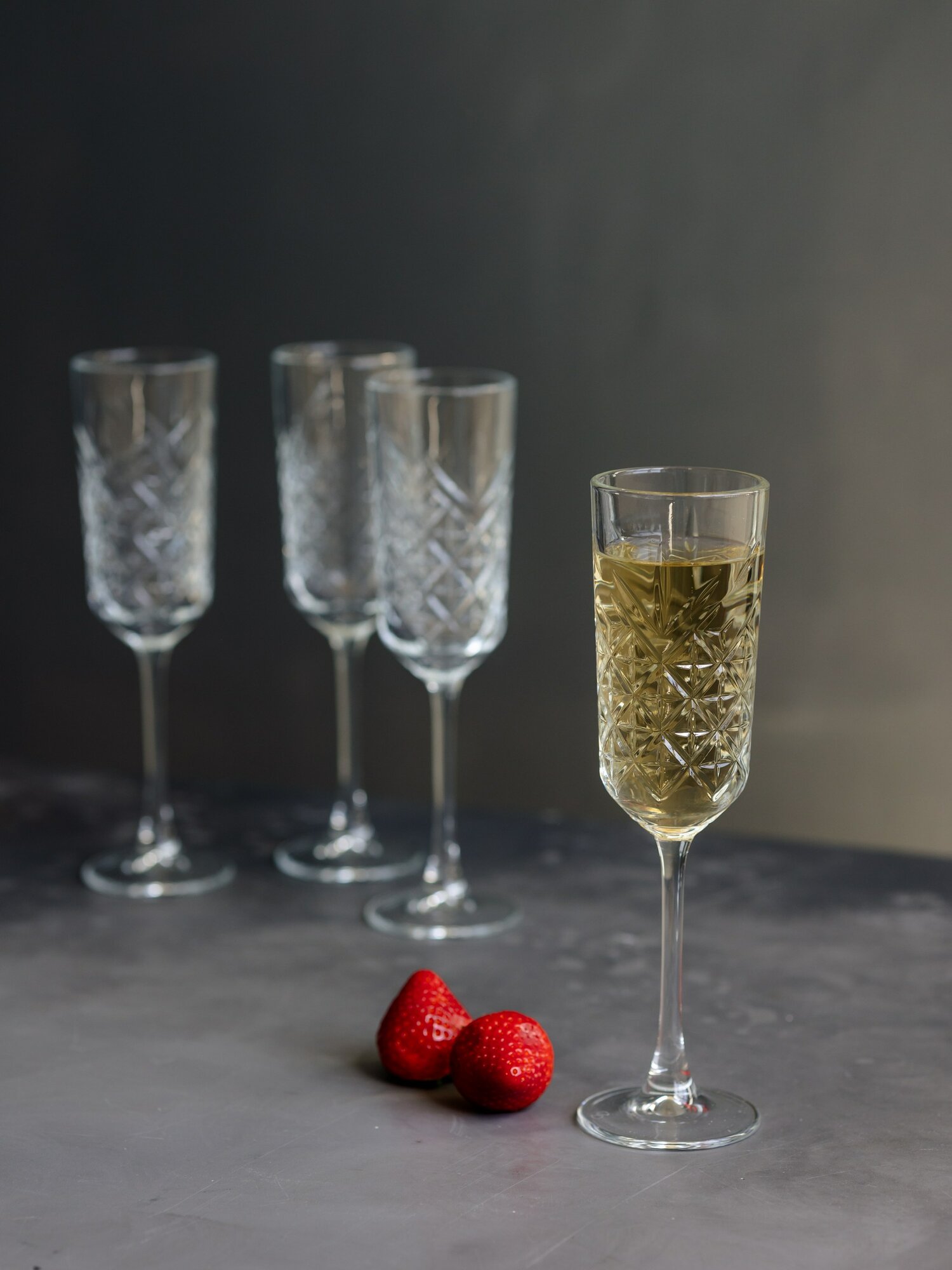 Набор бокалов Pasabahce "Timeless" для шампанского, 175мл, 4шт