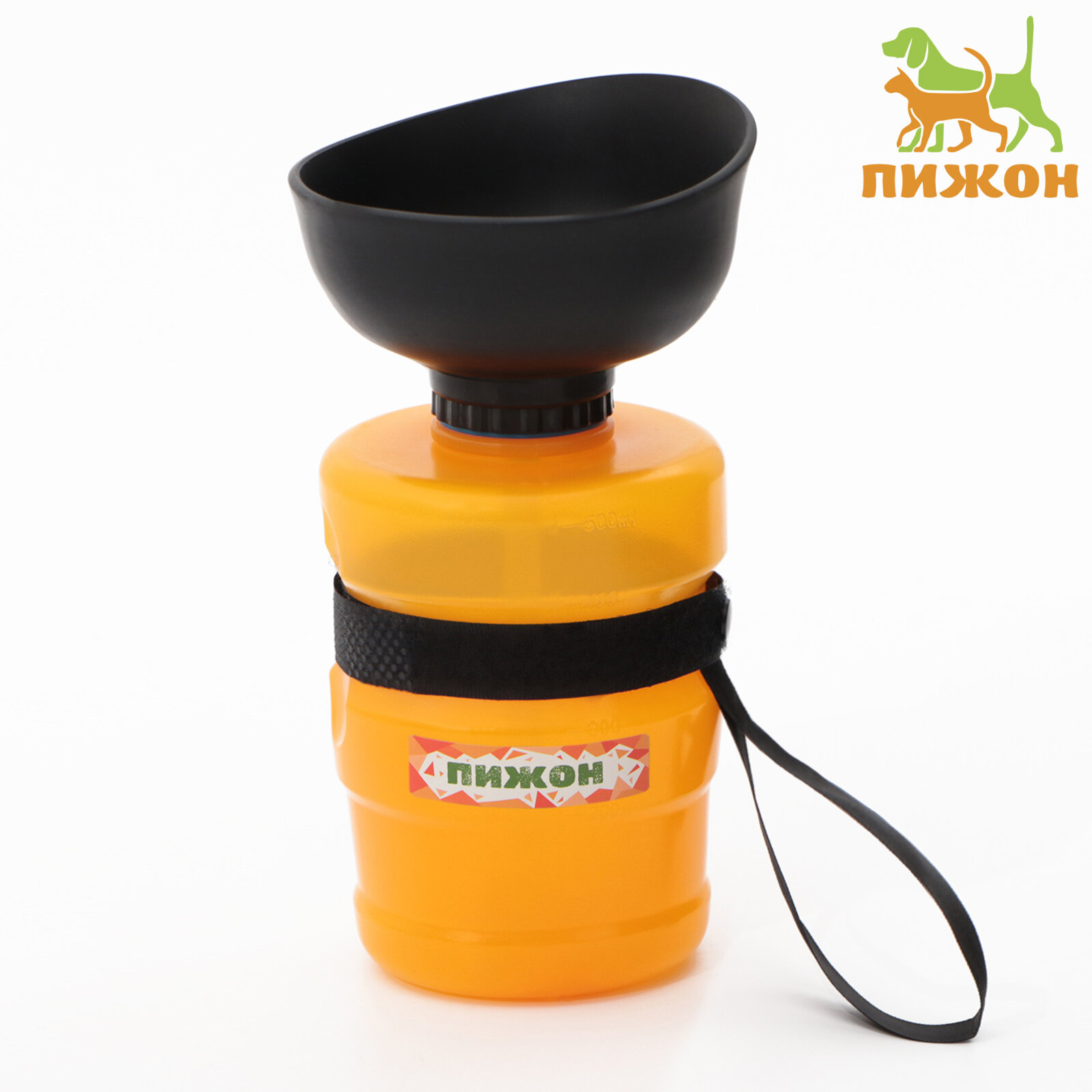 Поилка прогулочная, 520 мл, 15 х 7 х 7, синяя 10101253