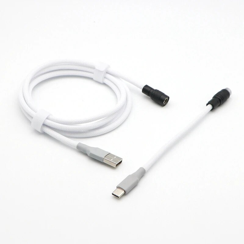 Кабель для механической клавиатуры Unyisi USB-Type-C с двойным рукавом Type-C, Custom Color