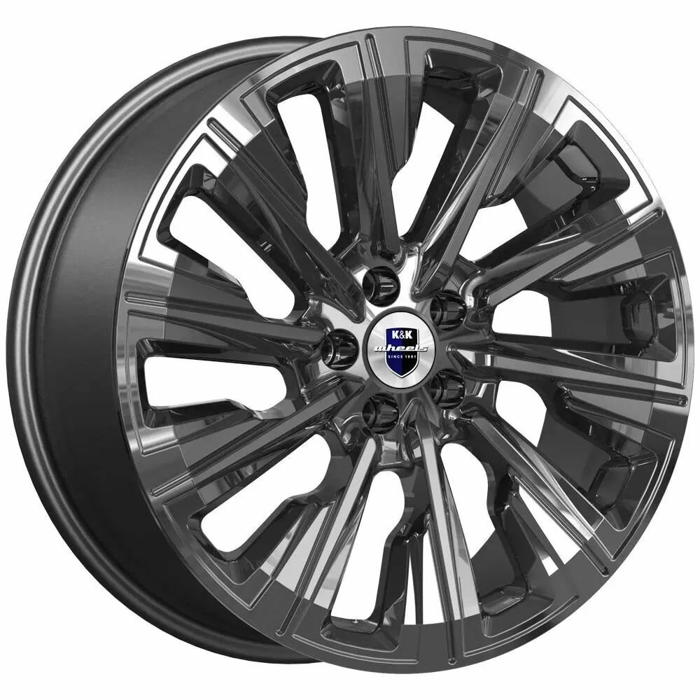 Диск колёсный Галего (КС1039-09) 7,5x19 ЕТ 40 5x114,3 64,1 кварц, арт.80188