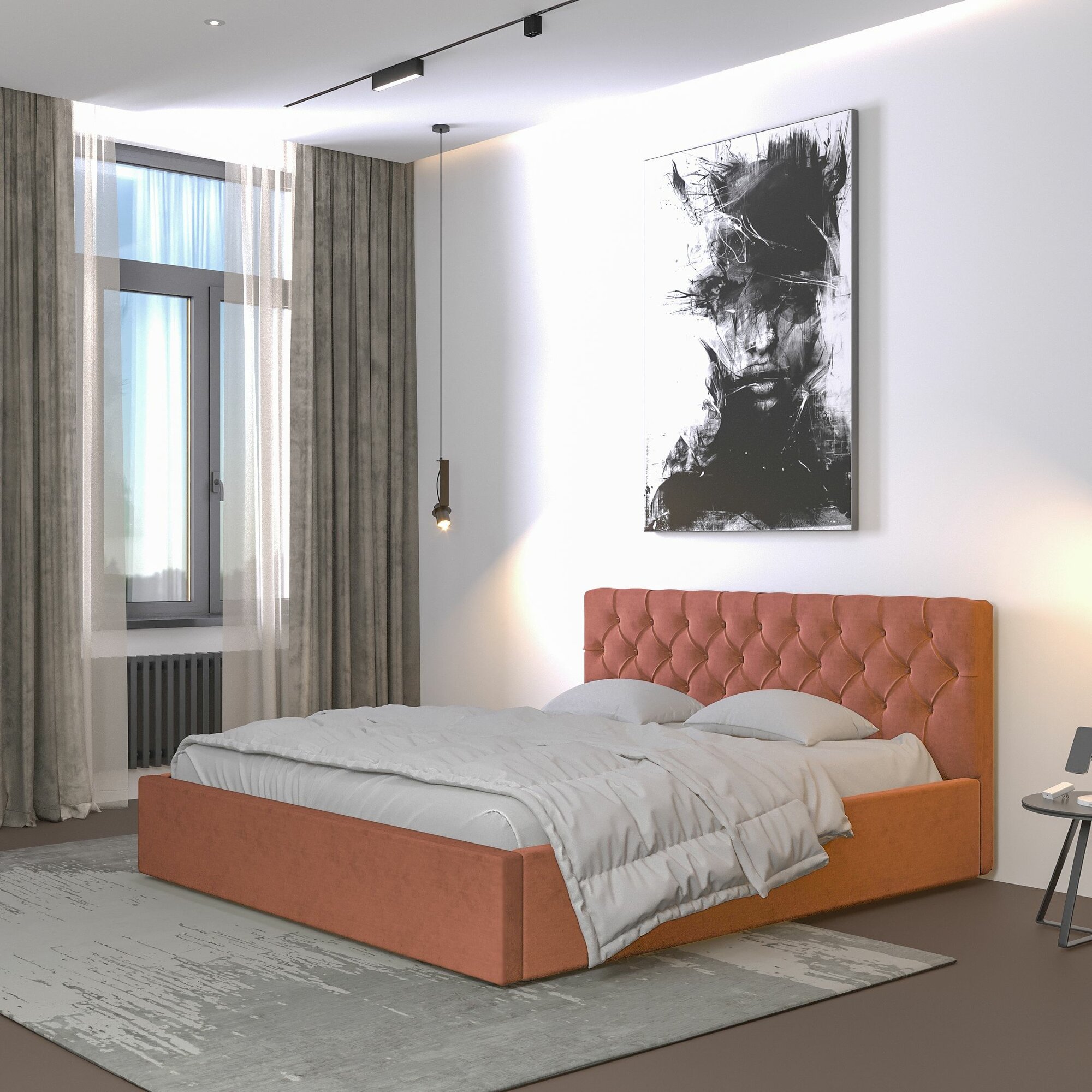 Двуспальная кровать 160х200 Венеция, фабрика Микс-Интерьер (Россия)