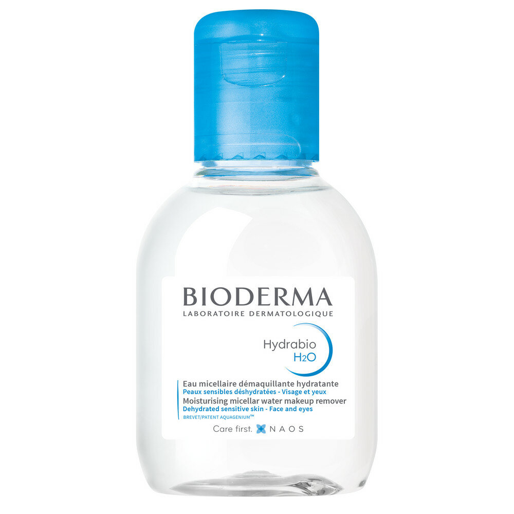 Bioderma Hydrabio H2O Мицеллярная вода очищающая для обезвоженной кожи лица 100 мл