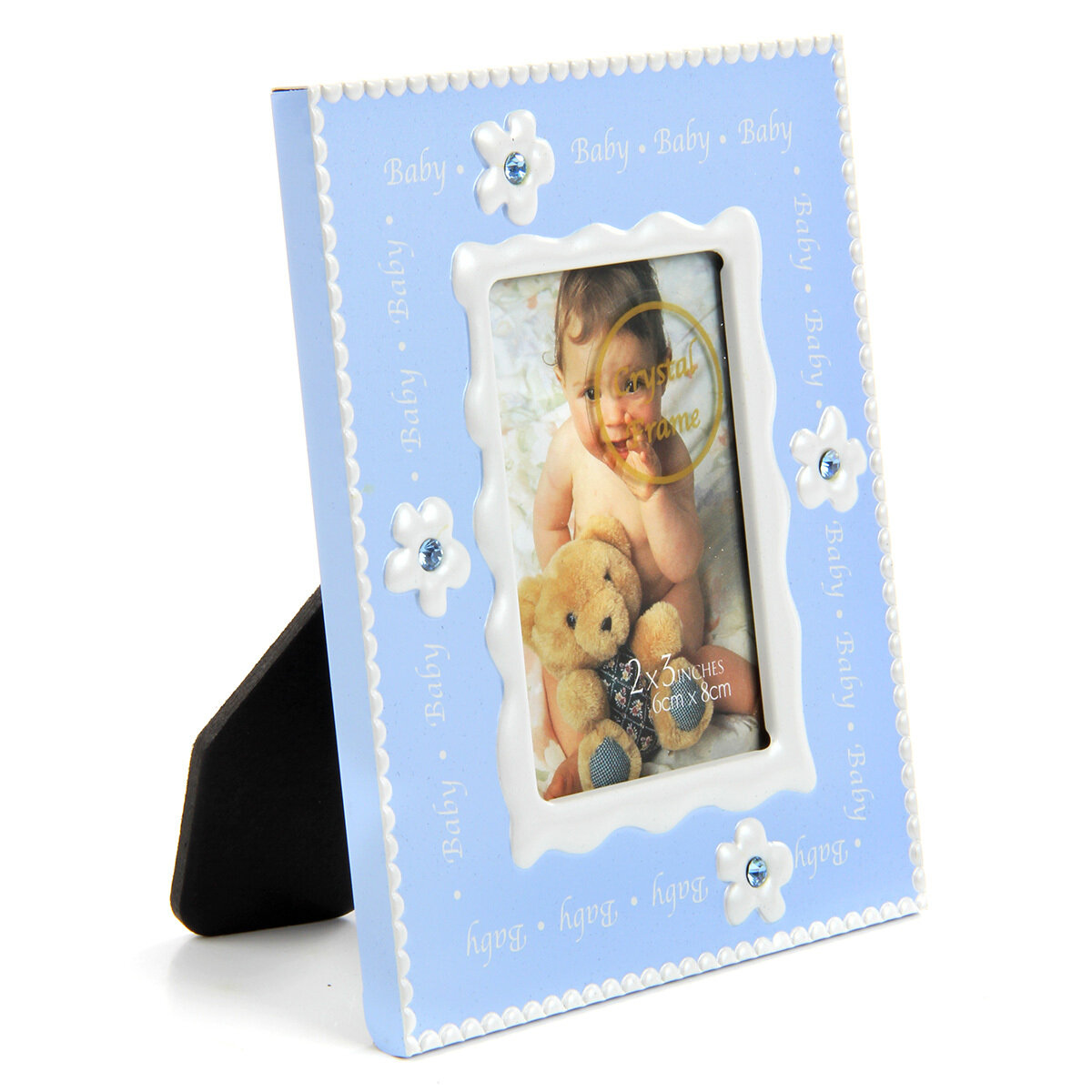 Фоторамка настольная Veld Co 7730 алюминиевая размером 6х8 см