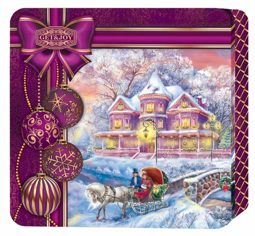 GET&JOY Чай черный Новогоднии шары, 100 г