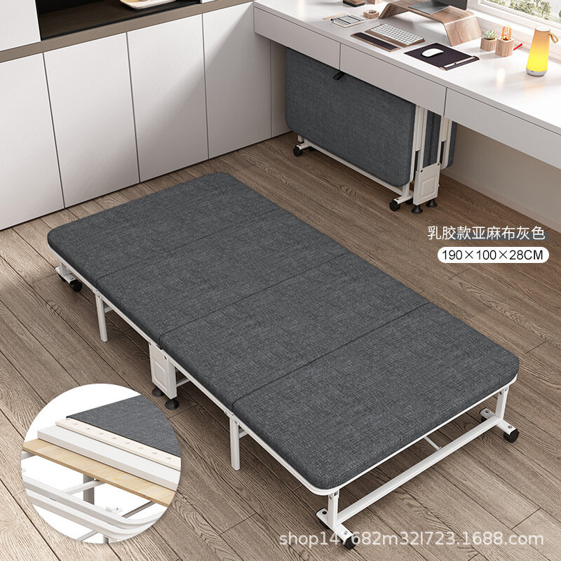 Складная кровать, односпальная кровать, кровать для дома и офиса, кровать для взрослых, раскладная кровать, кровать-компаньон, деревянная кровать для кемпинга, 60% off кроватей