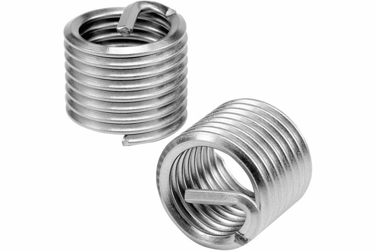 YATO спиральные вставки для ремонта резьбы М6, набор YT-1765, совместимы с металлами