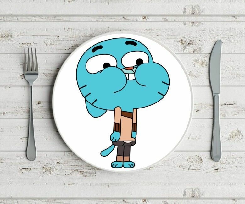 Тарелка Удивительный мир Гамбола, The Amazing World of Gumball №2