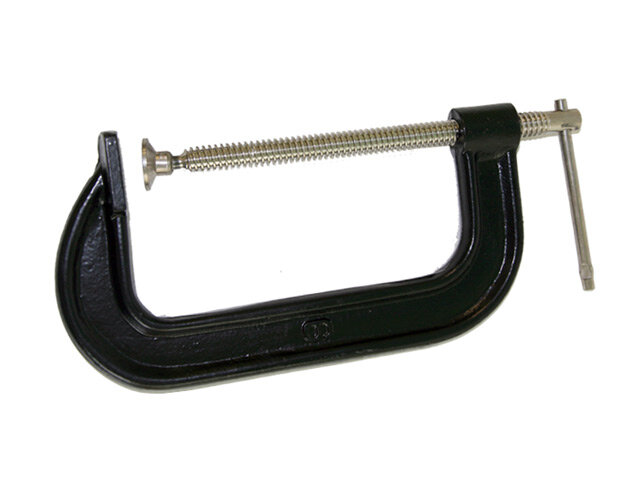 Струбцина UGO LOKS, G-образная, металлическая рама, ширина зажима 150мм
