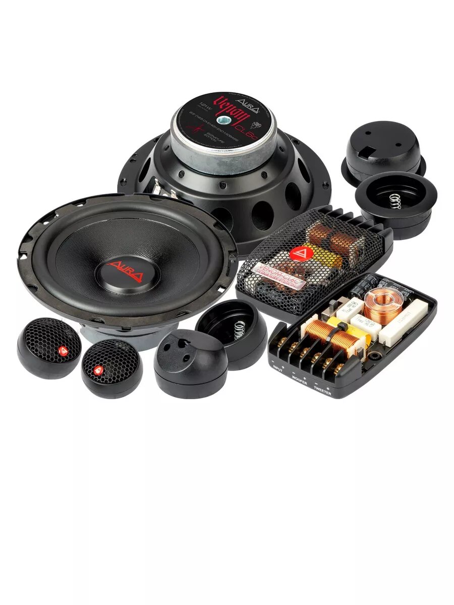 Компонентная автомобильная акустика колонка AurA VENOM-CL6C