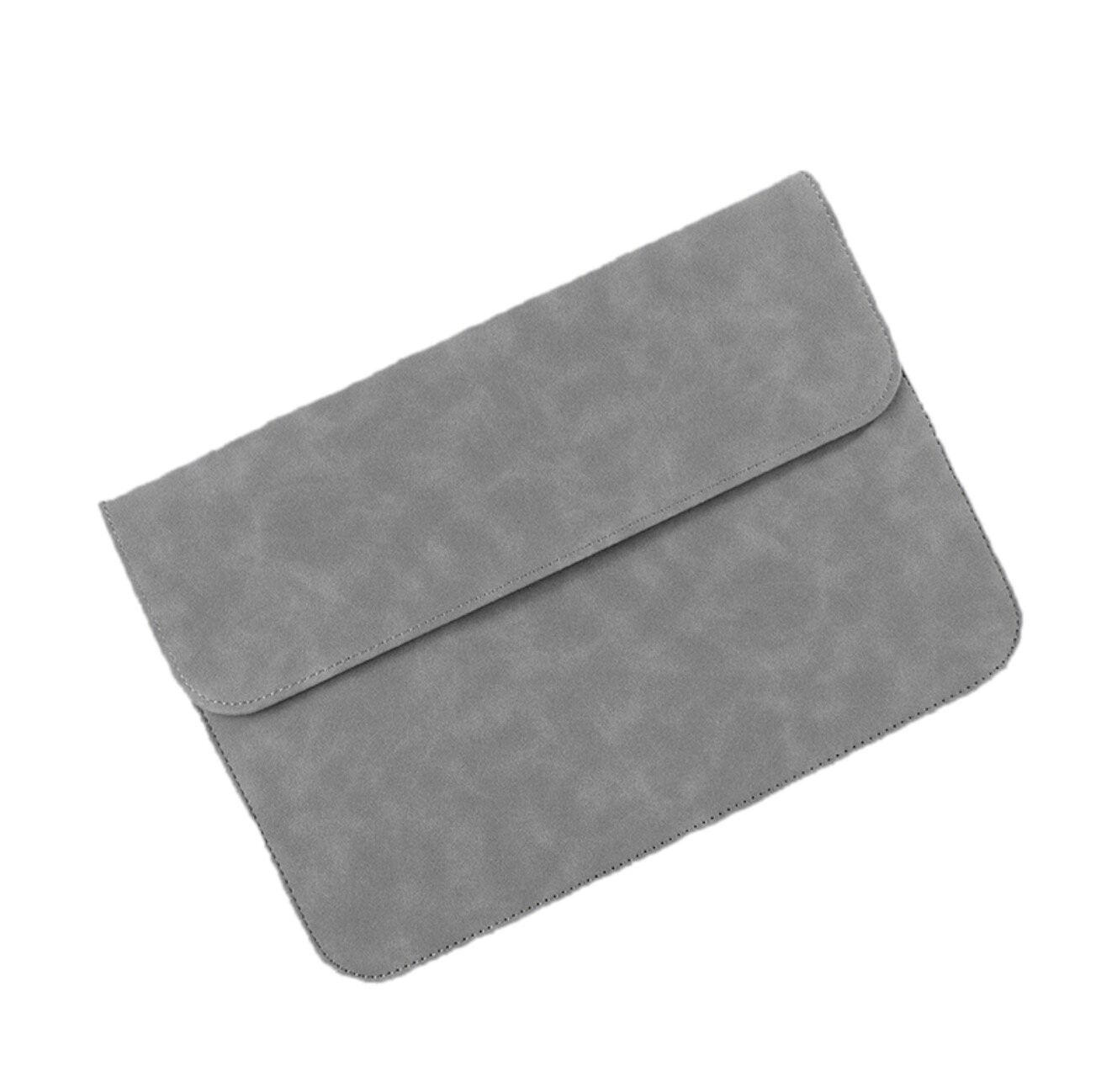 Чехол-папка-футляр-конверт MyPads SW-42 для ноутбуков Dell Acer Lenovo HP Xiaomi Huawei MSI с диагоналями 15.4 из качественной эко-кожи с мягкой подкладкой и магнитной крышкой темно-серый