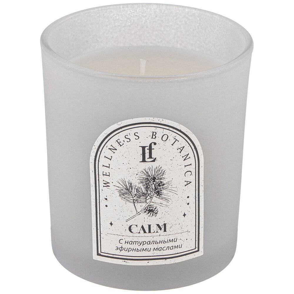 Свеча ароматизированная в стакане calm 7*8 см KSG-625-103