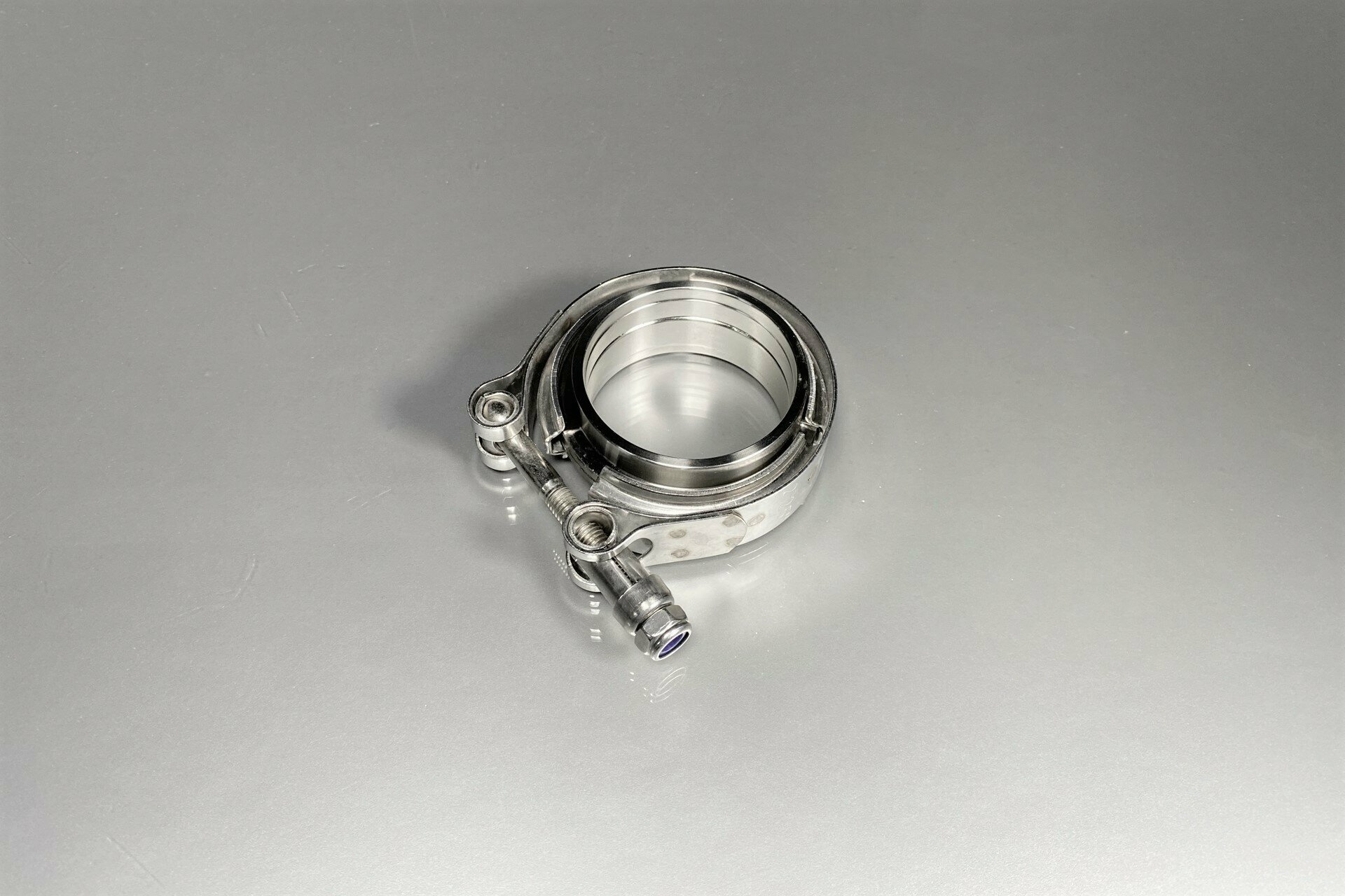 EPMAN Хомут V-Band с фланцами 2.25" (57мм) с проточкой папа-мама