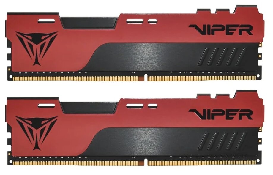 Оперативная память Patriot Viper Elite II DDR4 - 2x 16Gb, 3200 МГц, DIMM, CL18 (pve2432g320c8k)