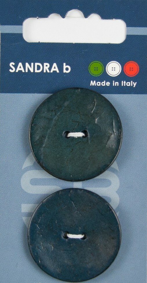 #CARD112 Пуговицы Sandra 2 шт