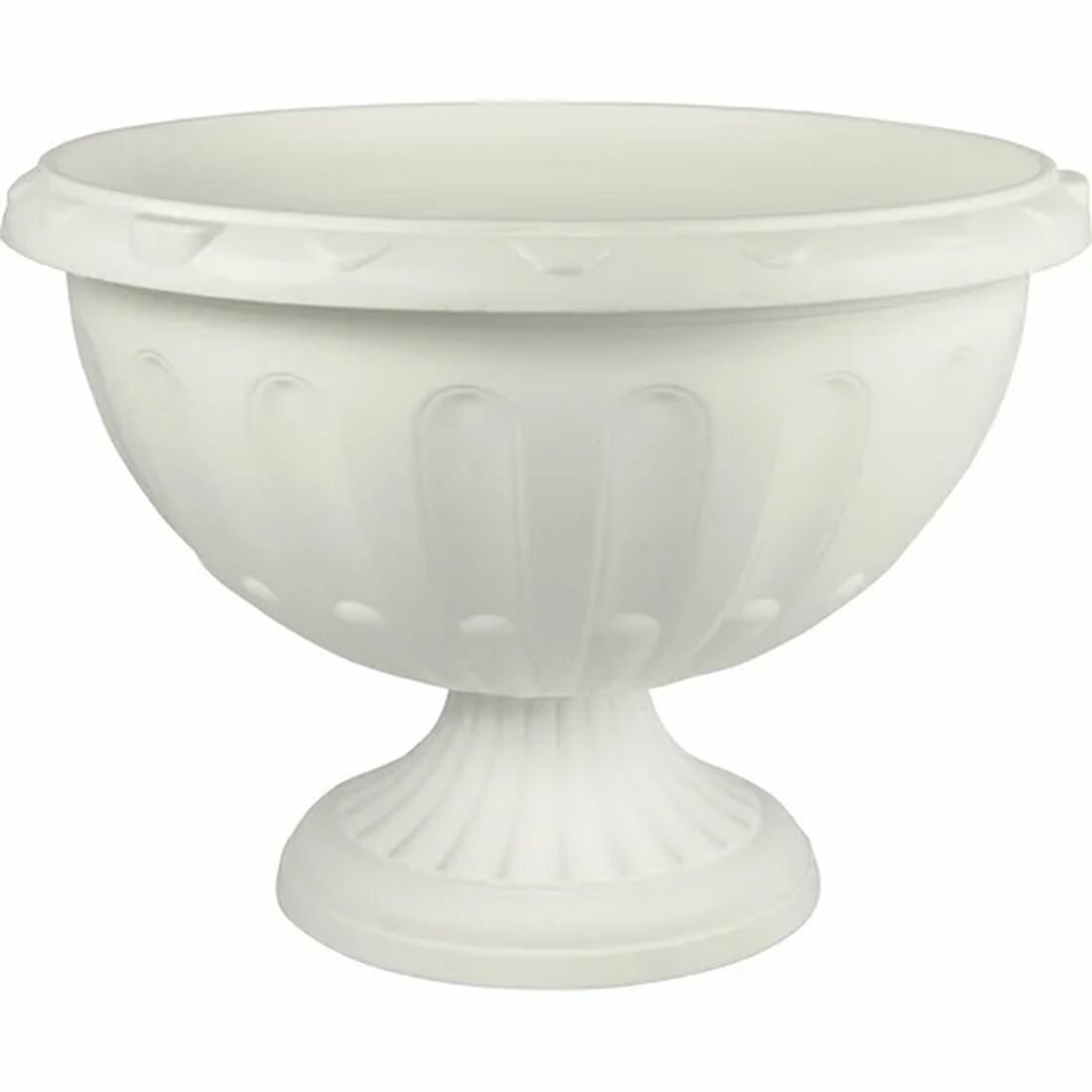 Вазон Джулия 8,0л (белый) Альтернатива М1389