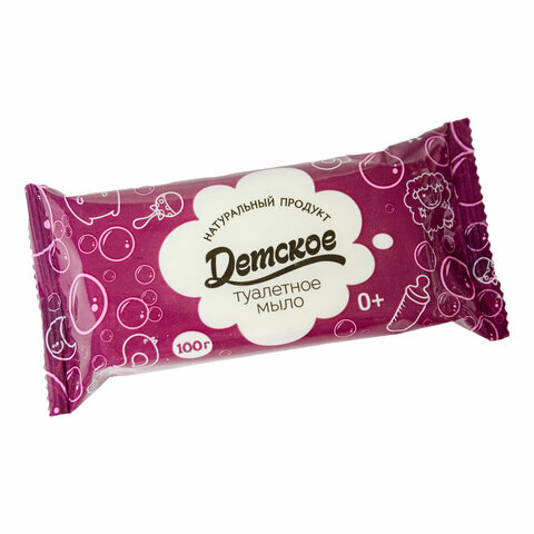 Мыло туалетное 100 г, "Детское" агропром-юг, натуральное, 486787
