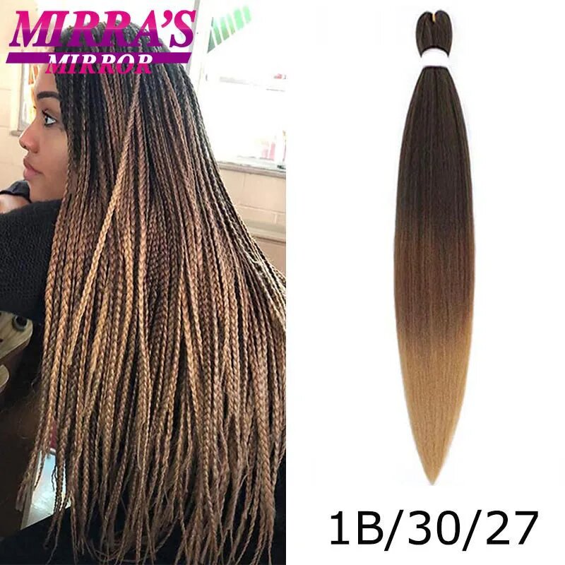 Косы Mirra's Mirror 1B/30/27, 30 дюймов, 3 шт./лот