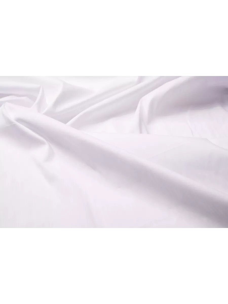 Поплин белый с эластаном