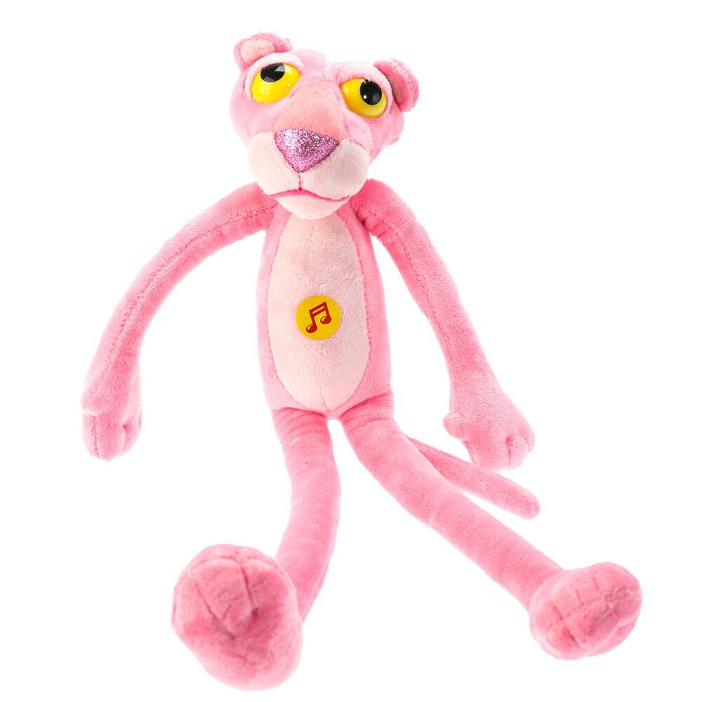Мягкая игрушка Розовая пантера 20см Добрые игрушки, озвученная