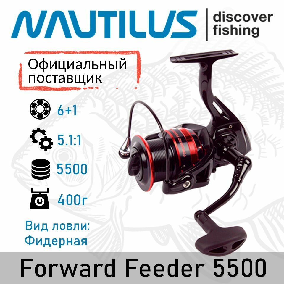 Катушка фидерная Nautilus Forward Feeder 5500