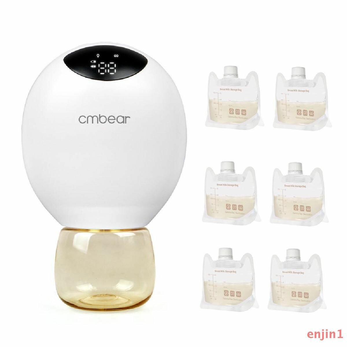 Cmbear ZRX-0205 Носимый молокоотсос для грудного вскармливания