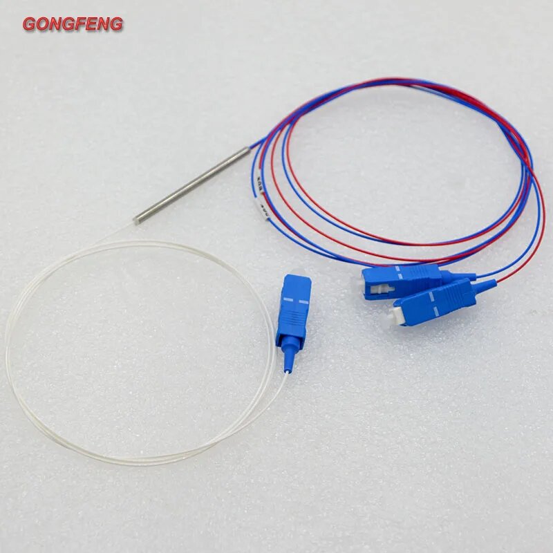10 шт. разветвитель оптоволокна GONGFENG 1x2 SC/UPC, UPC 20/80