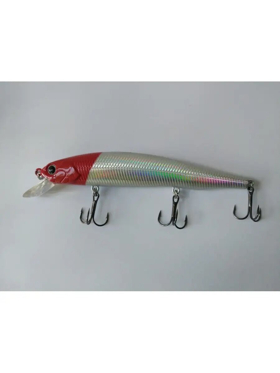 Воблер SHARADO "Minnow", длина 125мм, вес 18г, заглубление 1м, плавучесть Suspender