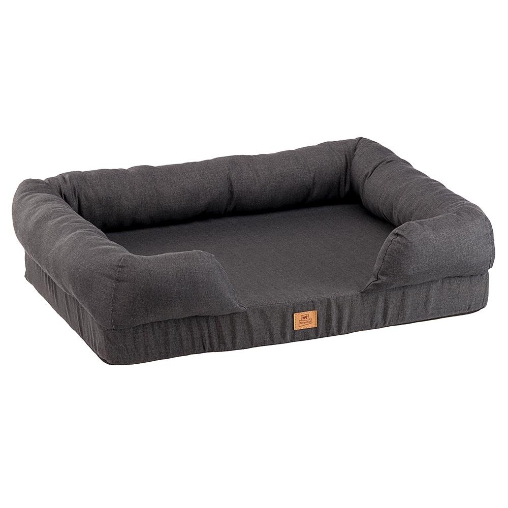 Лежанка для собак и кошек MEMOR-ONE L ортопедическая, с эффектом памяти, 93 x 73 x h 22,5 см