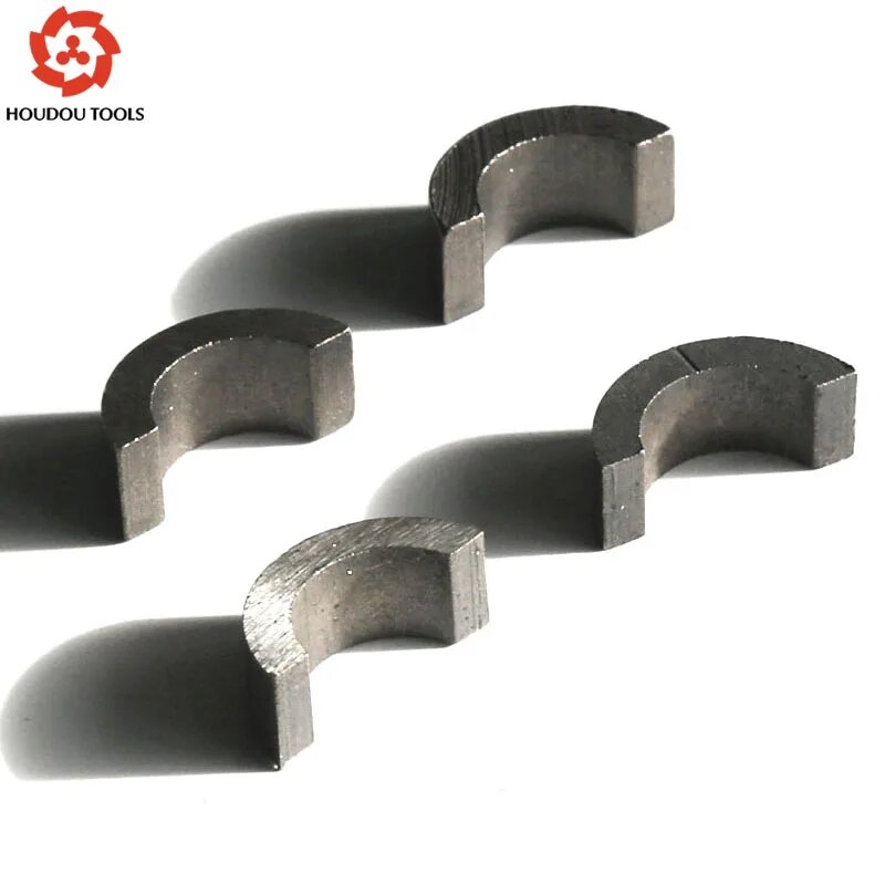 Стоимость продажи 4 шт. сегментов из алмазного сплава для алмазных сверл диаметром 18-400 мм, 51mm