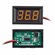 Мини-вольтметр DC 5-120V, оранжевый