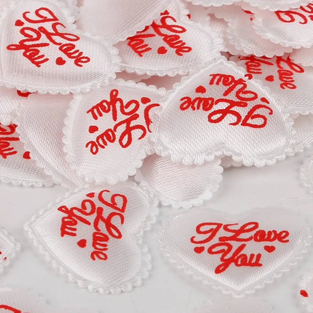 Сердца из пенобумаги Beadia 100 шт Белый, 35x25mm White