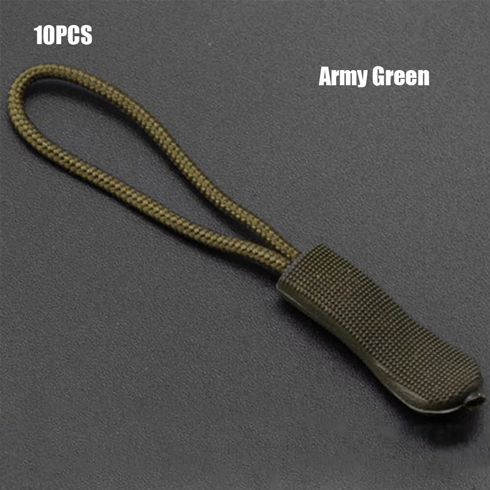 10 шт. фиксаторов для молнии Army Green