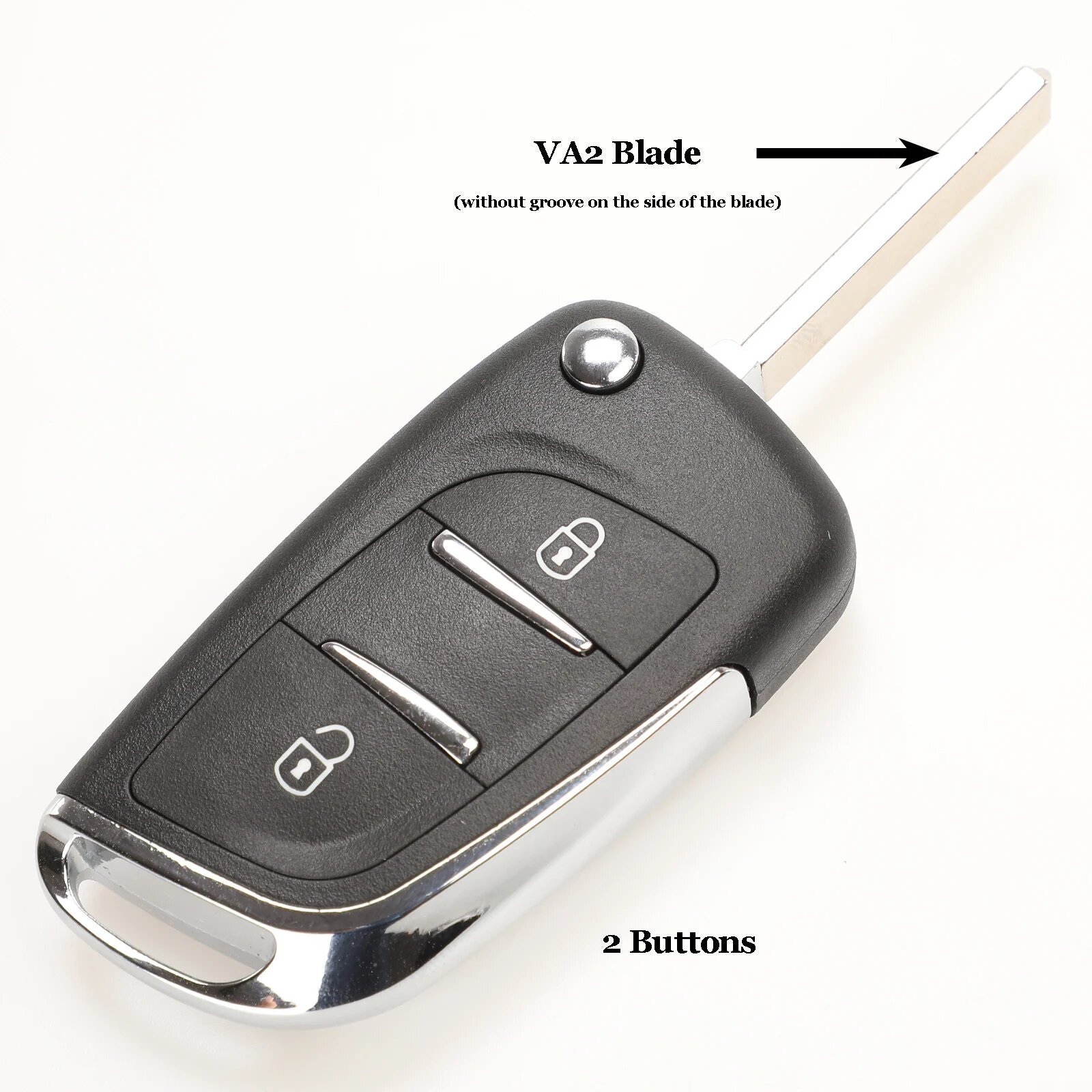 Лучший ключ 2/3 кнопки CE0523 Модифицированный ключ для Citroen C2 C4 C5 Berlingo Xsara Picasso для Peugeot 306 407 807 Partner VA2/HU83