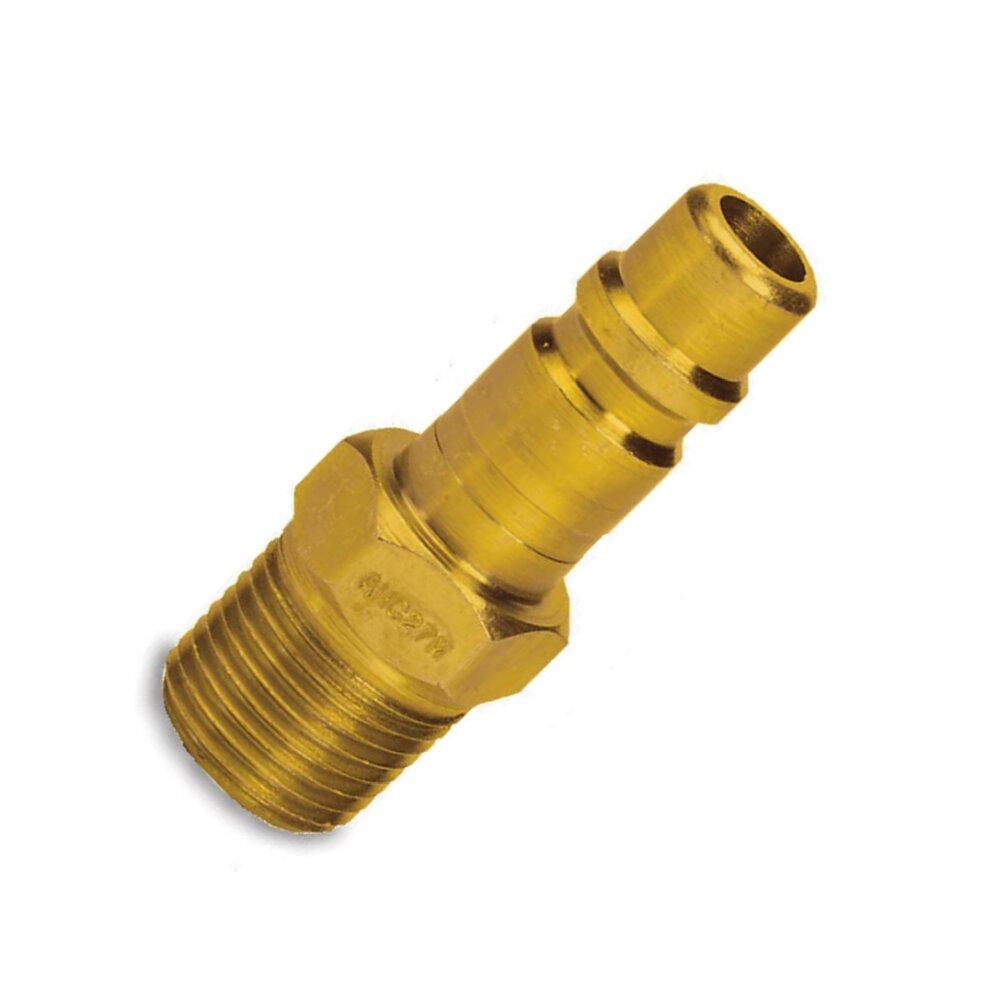 Переходник-штуцер быстроразъемный, резьба 1/2"-14NPT, для воздушной магистpали, AHC27M