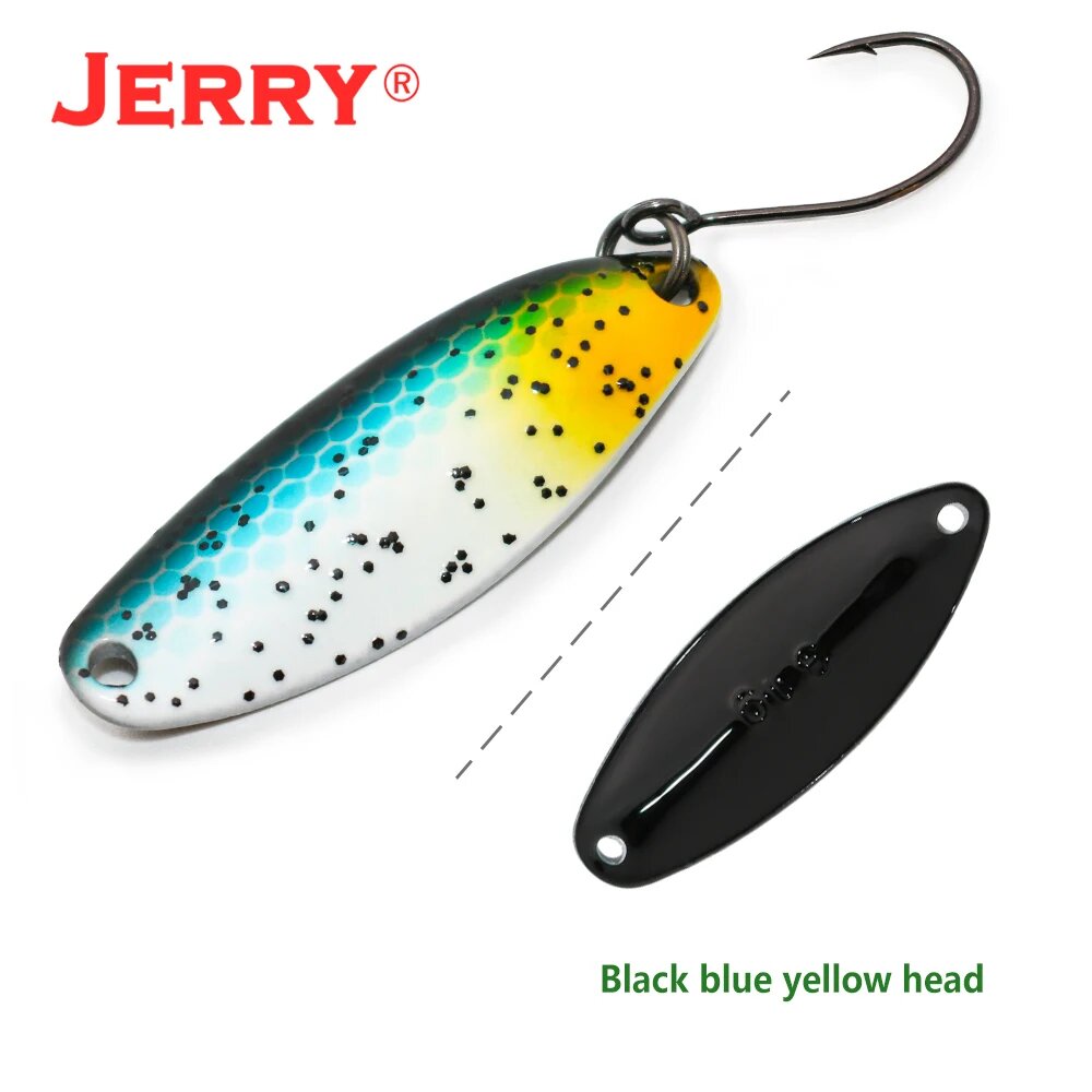 Jerry Mang, приманка для ловли форели, Lrf, искусственный воблер с одним крючком, спиннинговые приманки, 3,1 г, ложка для форели, окуня, снасти Pesca