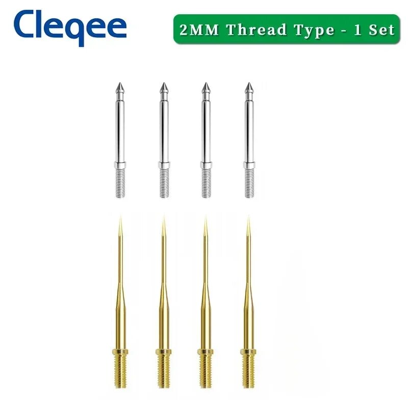 Cleqee Иглы для татуажа 2 мм, 1 комплект с резьбой