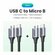 UGREEN USB C - Micro B кабель 0.5m, 2шт, Metal
