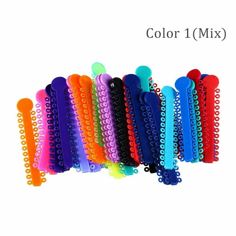 Ортодонтические резинки PAQIN 1040 шт. Color1