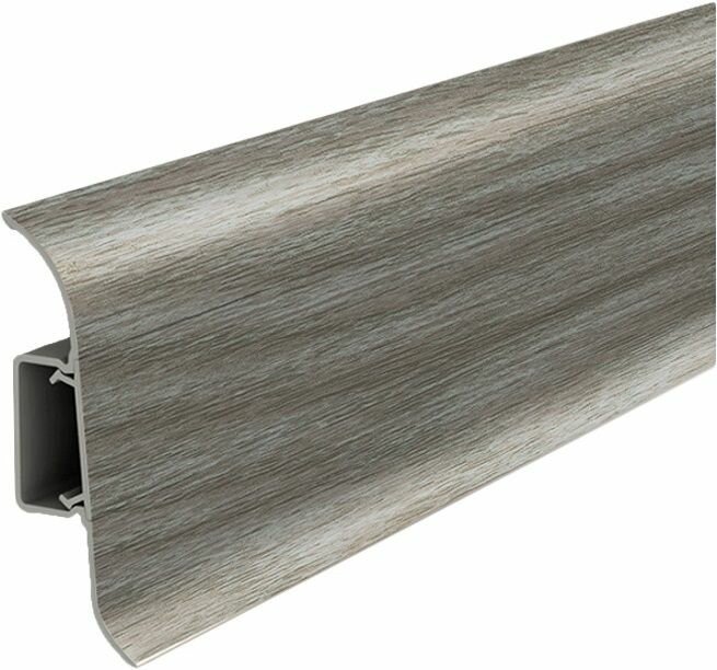 Идеал Классик плинтус Дуб пепельный 55мм (2.2м)(40шт)