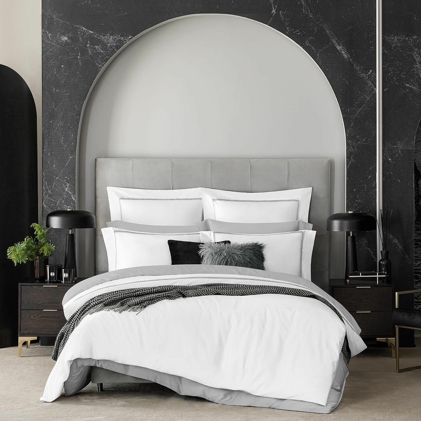 Togas Комплект постельного белья двуспальный кинг сайз "Тавит" 220x240/270x300/50x70-2 сатин, хлопок