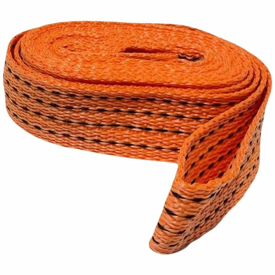 Трос буксировочный морозоуст. капрон ALMEGA ( 2,5т, 2 петли, 5м )