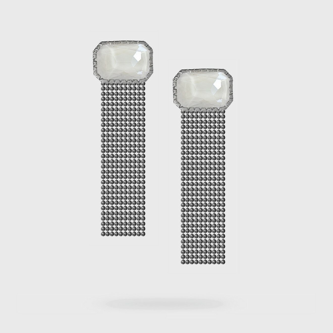 Серьги, кристалл