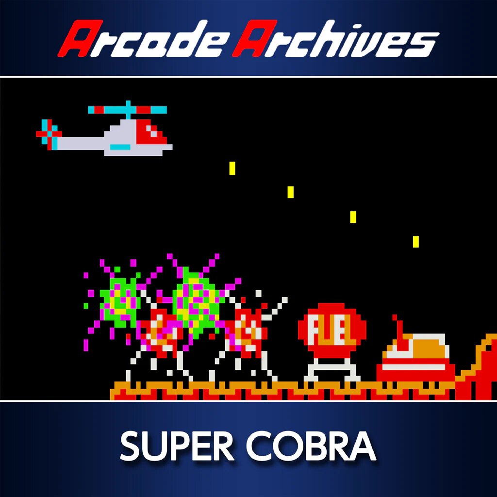 Arcade Archives SUPER COBRA для Sony PlayStation | PS4 и PS5 | Игра навсегда | Быстрая доставка