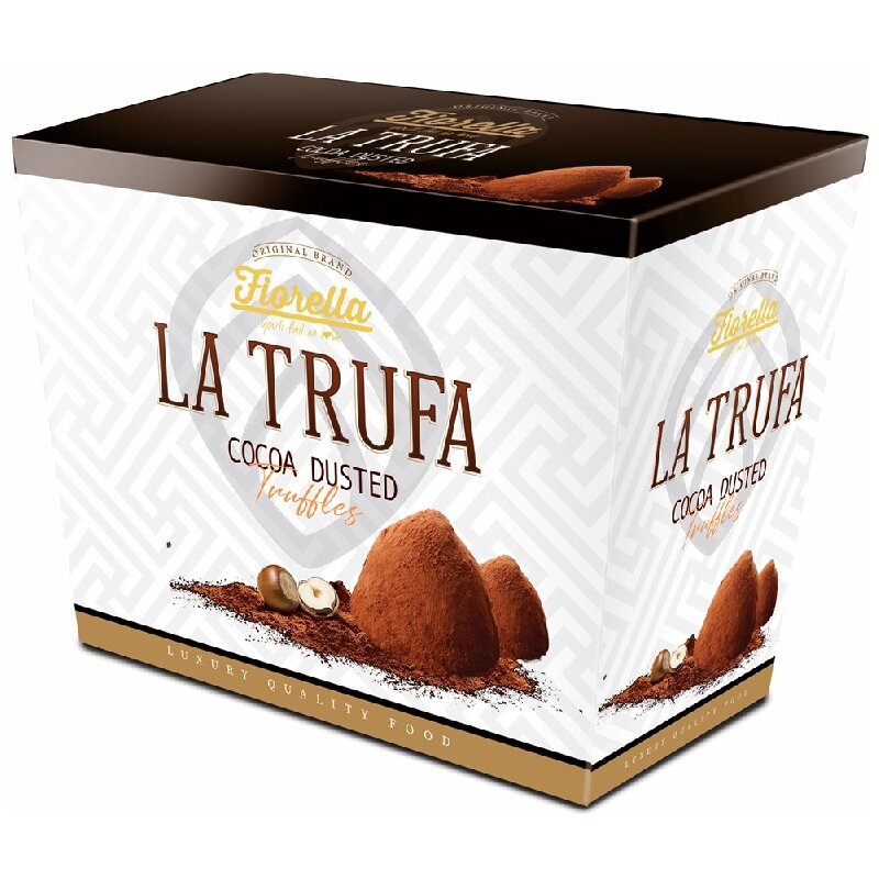 Трюфели FIORELLA LA Trufa Hazelnut молочный шоколад с фундуком 180г