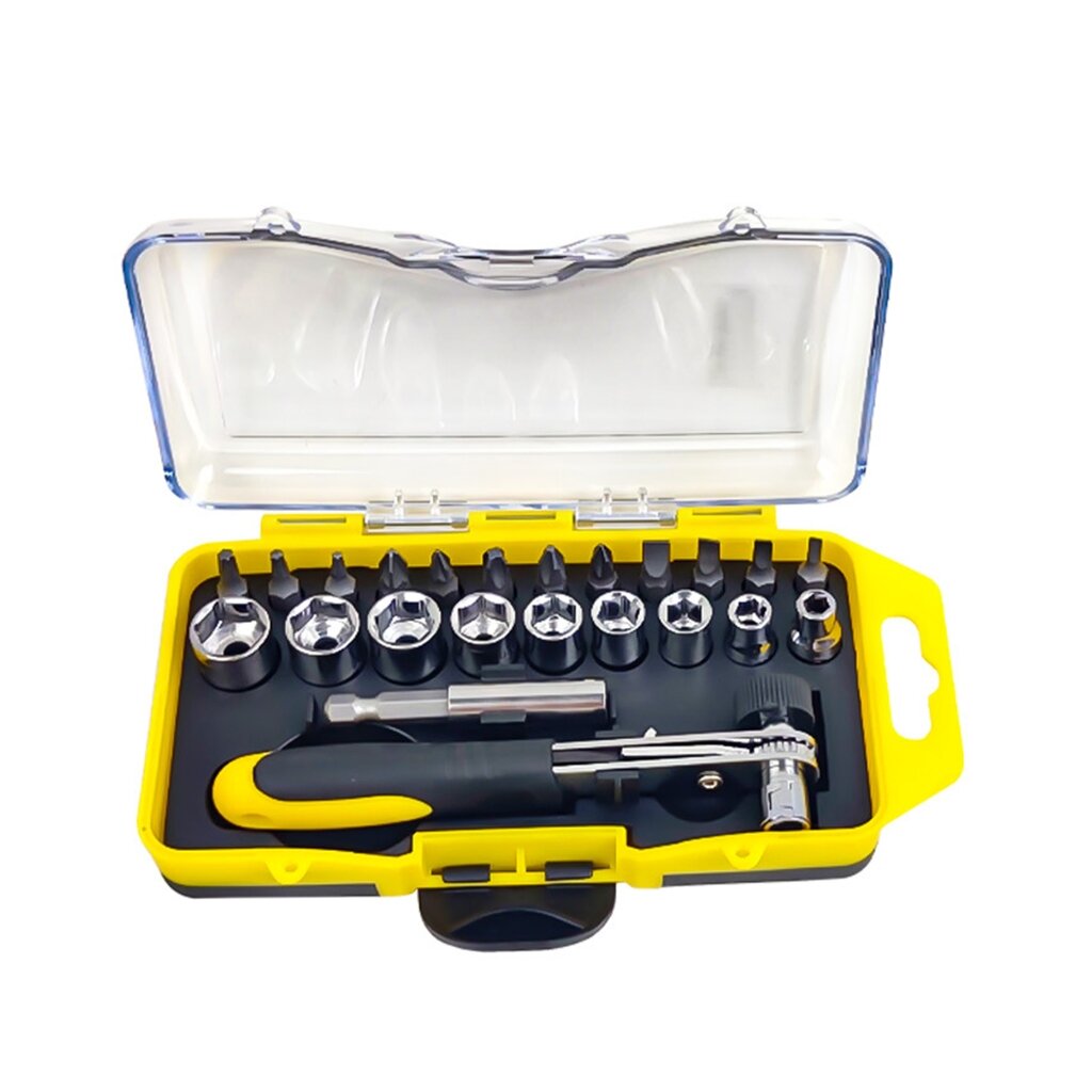 Набор инструментов, Комбинированный Набор инструментов, гаечный ключ - 23 предмета, 1 набор