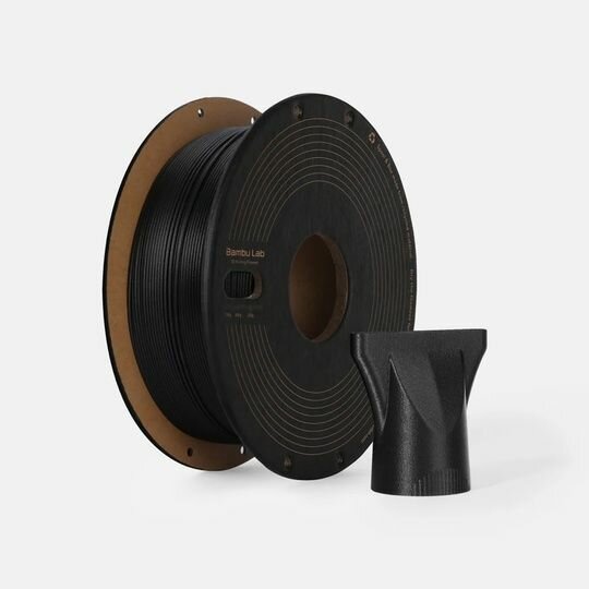 Филамент Bambu Lab PPA-CF / RFID пластик оригинальный для 3D принтера, 0,75 кг, на катушке