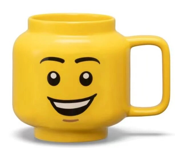 Кружка LEGO® желтая, 250 мл, Цвет: F