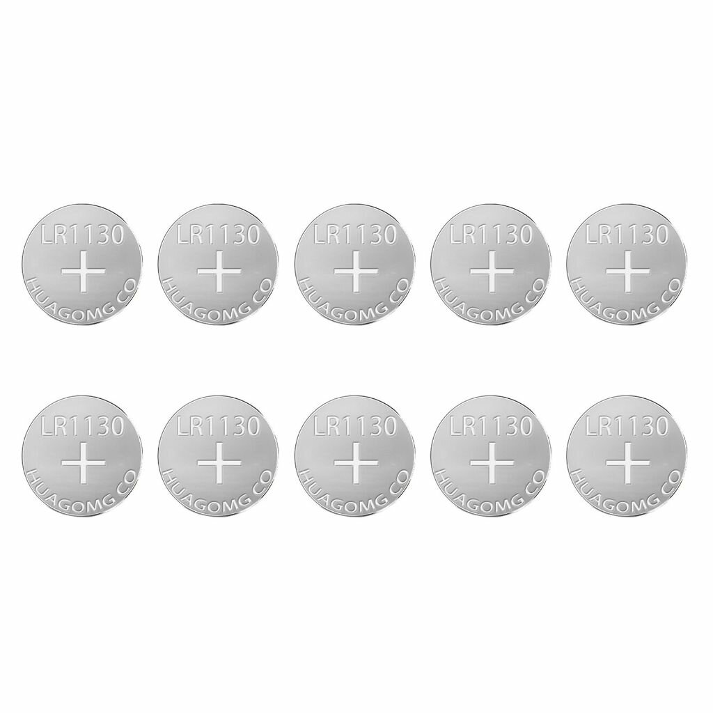 Батарея, Батарейка AG10 LR1130 для часов, упаковка на 10 штук