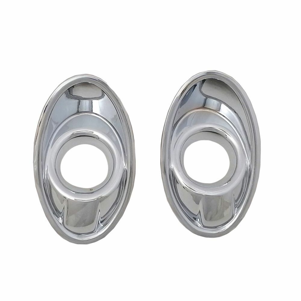 Хромированные накладки на передние ПТФ Ford Focus 3 2011-2015 В/ Форд Фокус 3 2011-2015 В